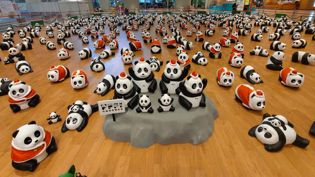 全港最大型新年熊貓展覽︱《PANDA GO！香港遊》新春站D．PARK亮相 - 香港 - 香港文匯網